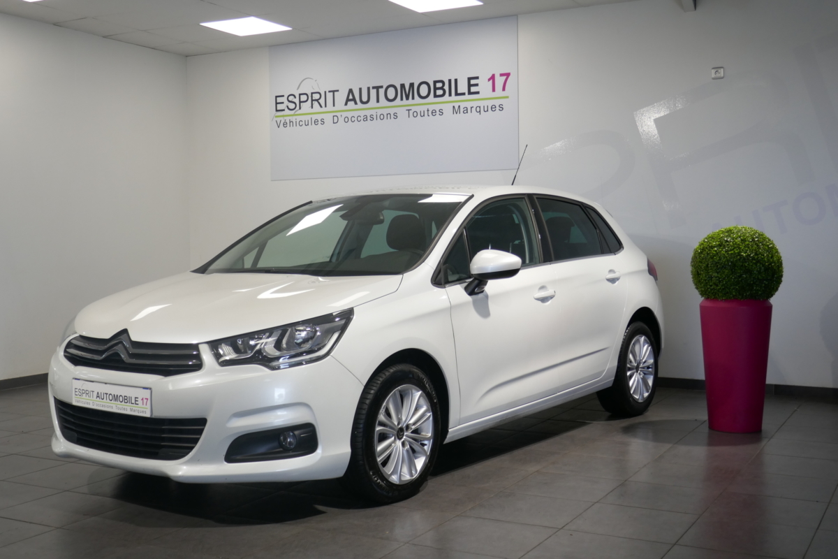 Citroen c4 1.6 blue hdi 100 cv feel 10/2017 voiture occasion récente
